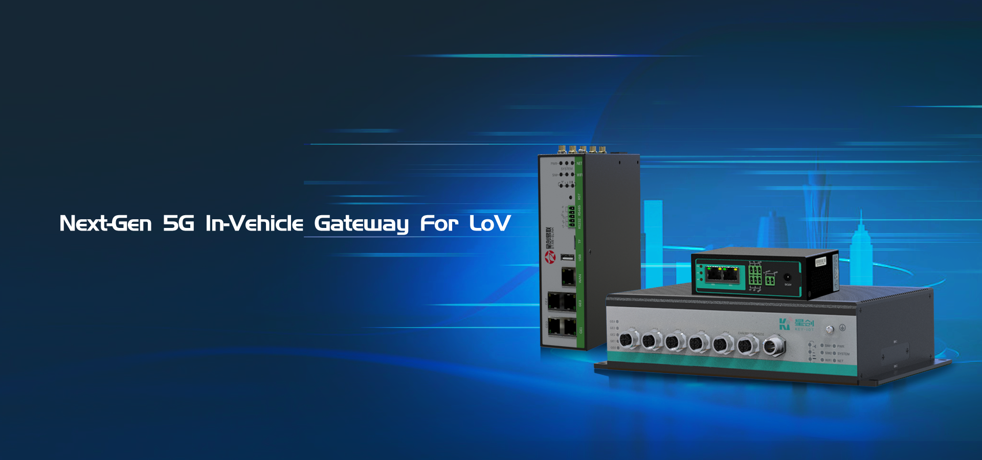 4G/5G Industrial Cellular Routers and Gateways by KEY-IOT